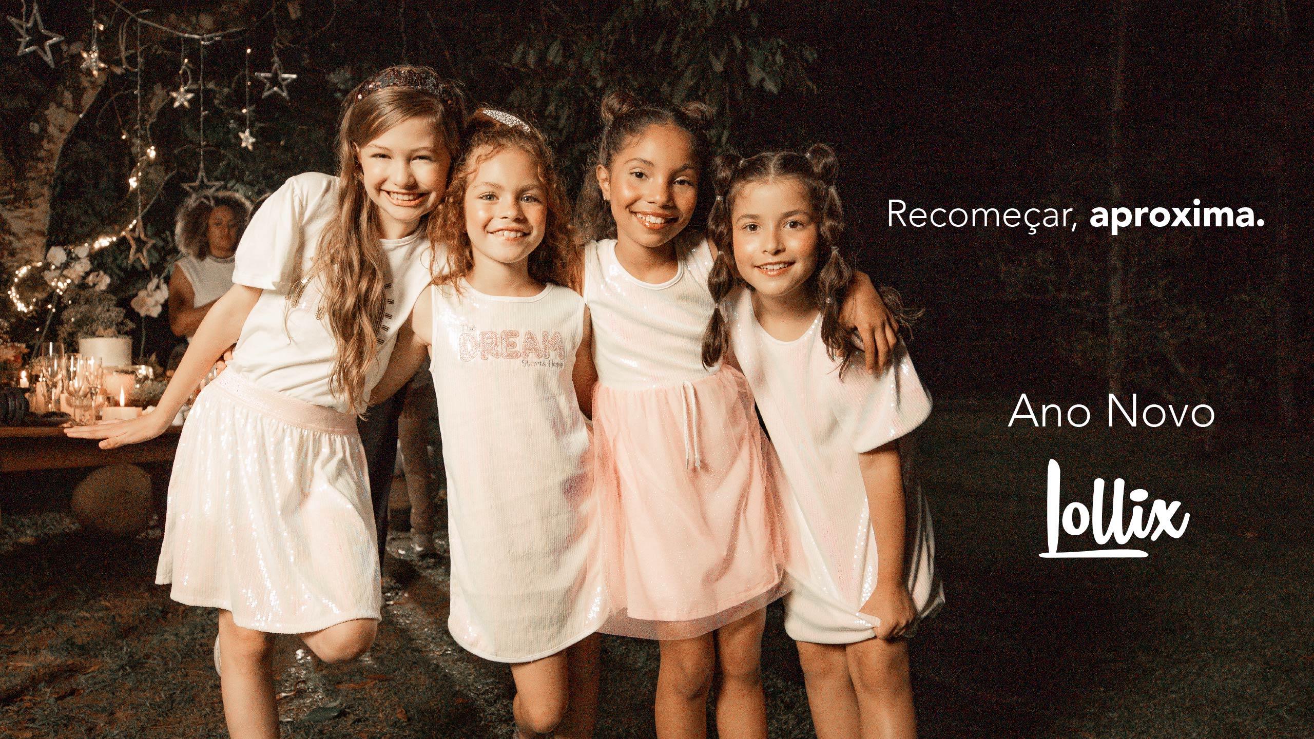 Recomeçar aproxima - a Coleção de festas da Lollix – Lollix - O Carinho ...